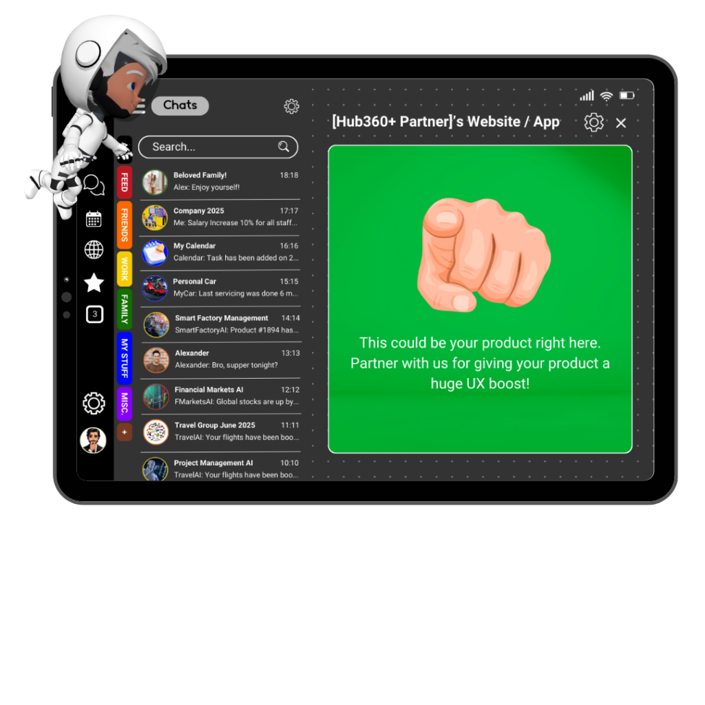 Hub360+ - A Smart Universe Experience